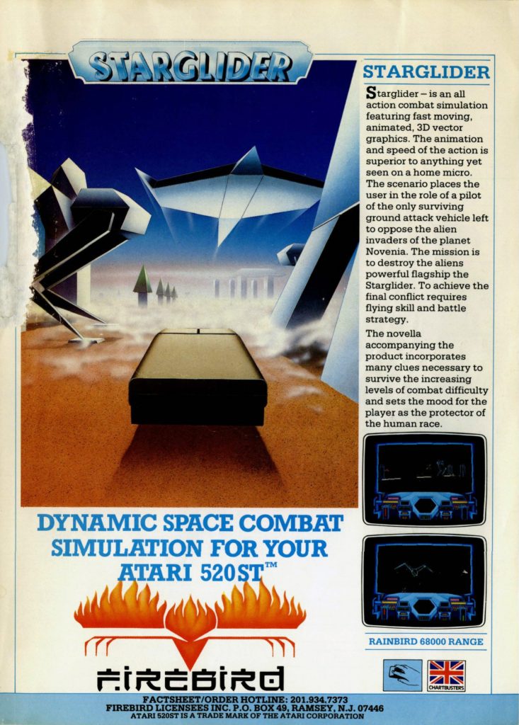 The Year that 'Starglider' and the Atari ST Saved Halloween - Byte Cellar