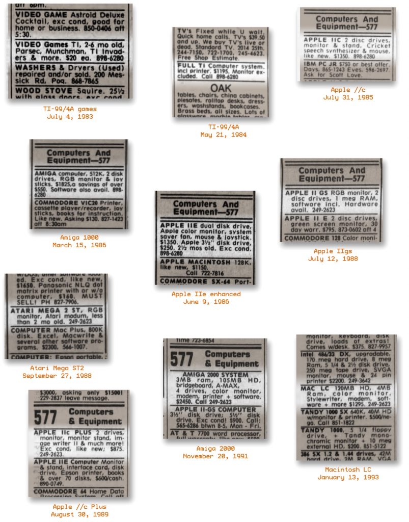 Computer Classifieds Dating Back Over 35 Years, Uncovered - Byte Cellar